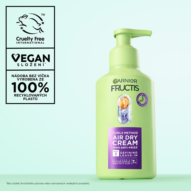 Fructis Curls Hydratační Bezoplachový krém | Garnier